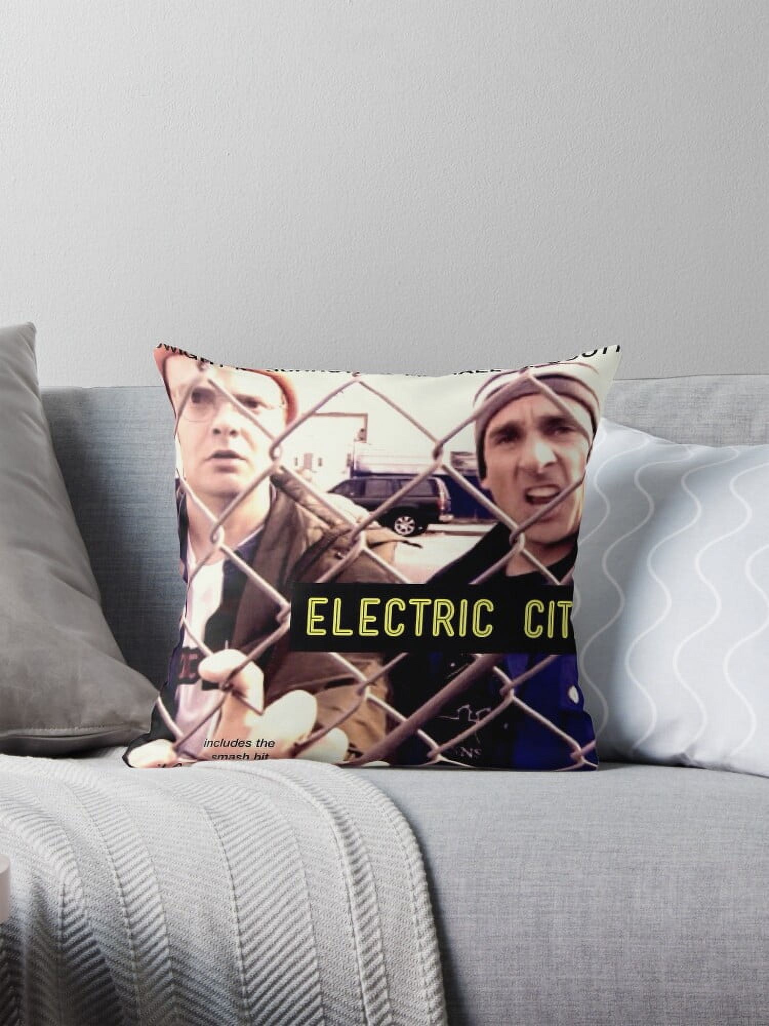 A NEW Electric City Album Artwork Pillow Covers - Walmart.com