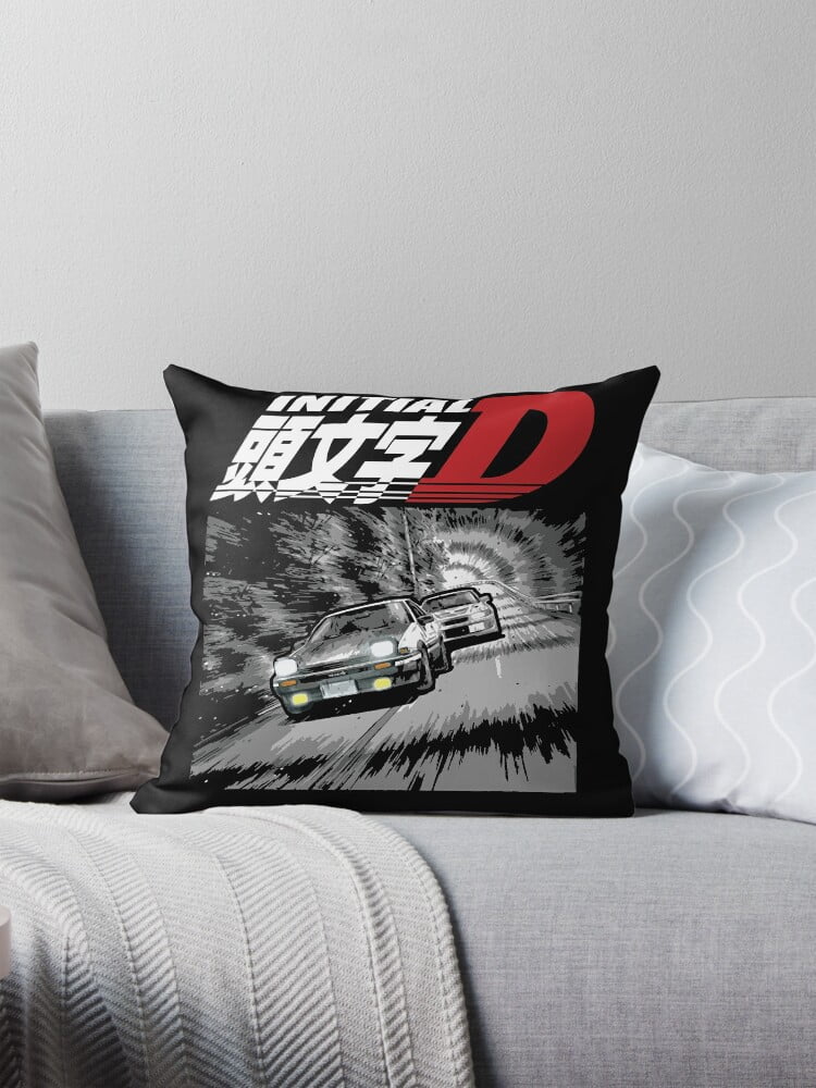 A NEW Initial D - Mountain Drift Racing Tandem AE86 vs EVO 5 Pillow ...