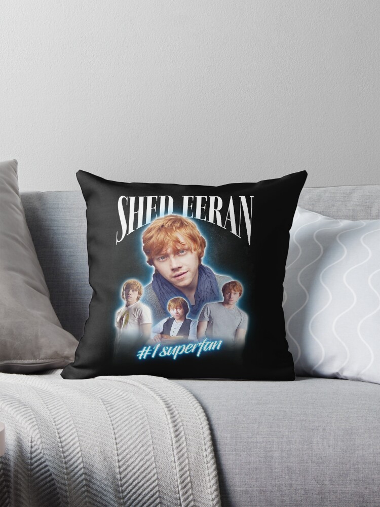 A NEW Rupert Grint Shed Eeran Parody Cursed Fan Collage Pillow Covers ...