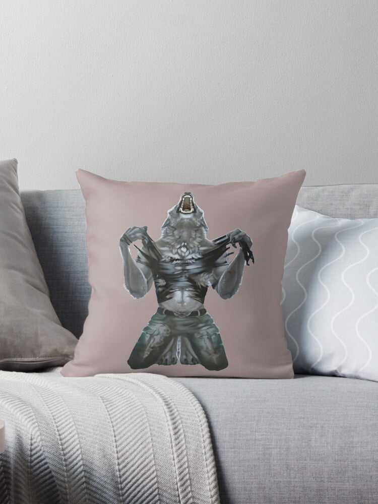 A NEW Screaming Alpha Wolf Meme Pillow Covers - Walmart.com