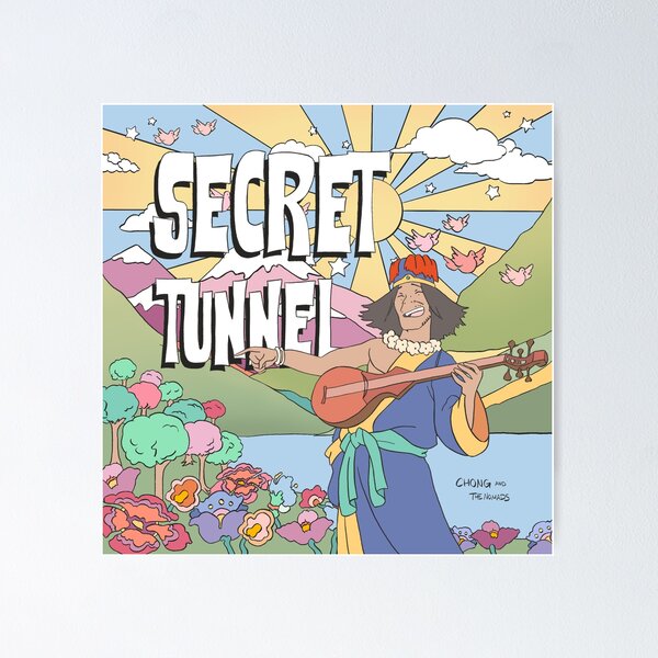 A NEW Secret Tunnel by Chong and the Nomads Album Cover Poster ...