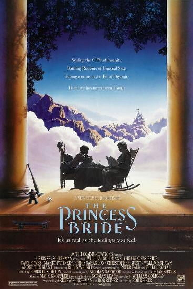 A NEW THE PRINCESS BRIDE [1987], directed by ROB REINER. Poster Canvas ...