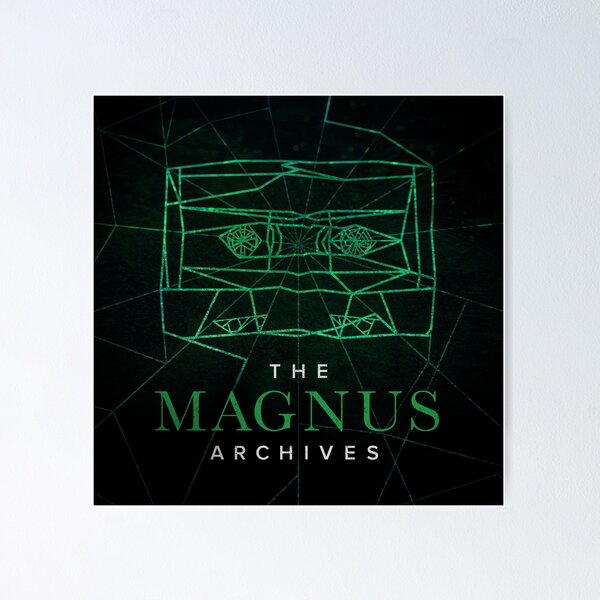 A NEW The Magnus Archives Logo (Season 5) (Square Block Logo) Poster ...