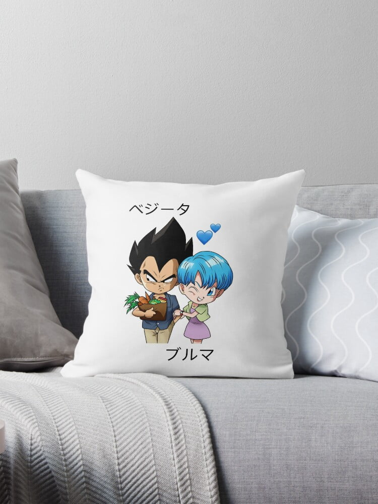A NEW Vegeta and Bulma Couple Design Dragon Ball Pillow Covers ...