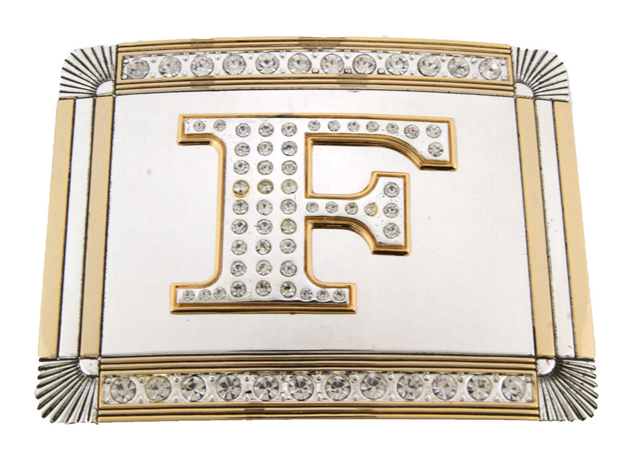 A Name Initial F Letter F Belt Buckles Alphabet F Monogram F Men Cowboy ...