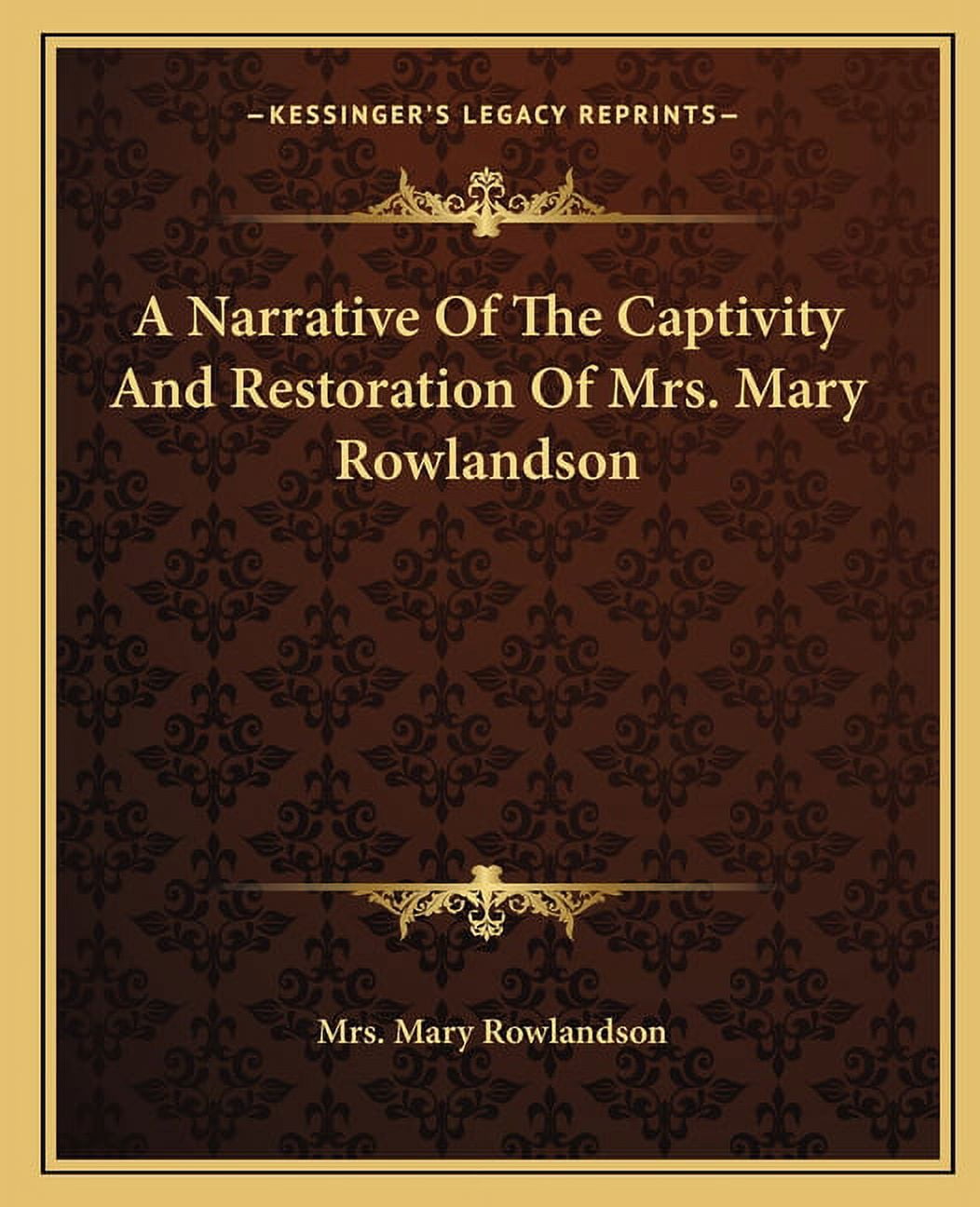 Mary Rowlandson