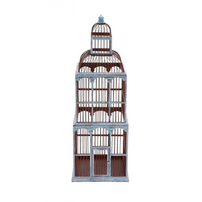 Unique and Lovely Inspired Style The Tall Wood Birdcage Home Decor ...