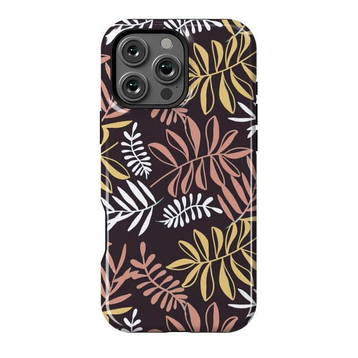 A Neutral And Modern Tropical Leaves Botanical Themed Tough Case for ...