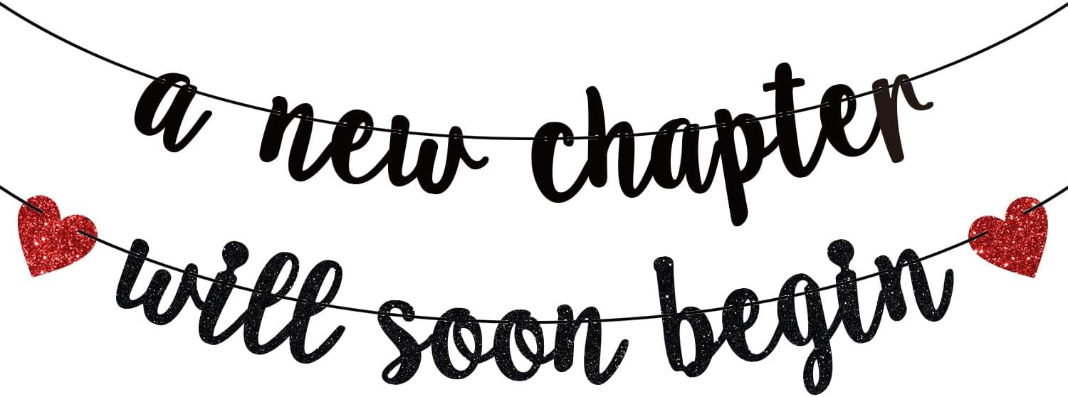A New Chapter Will Soon Begin Banner, The Beginning of A New Chapter ...