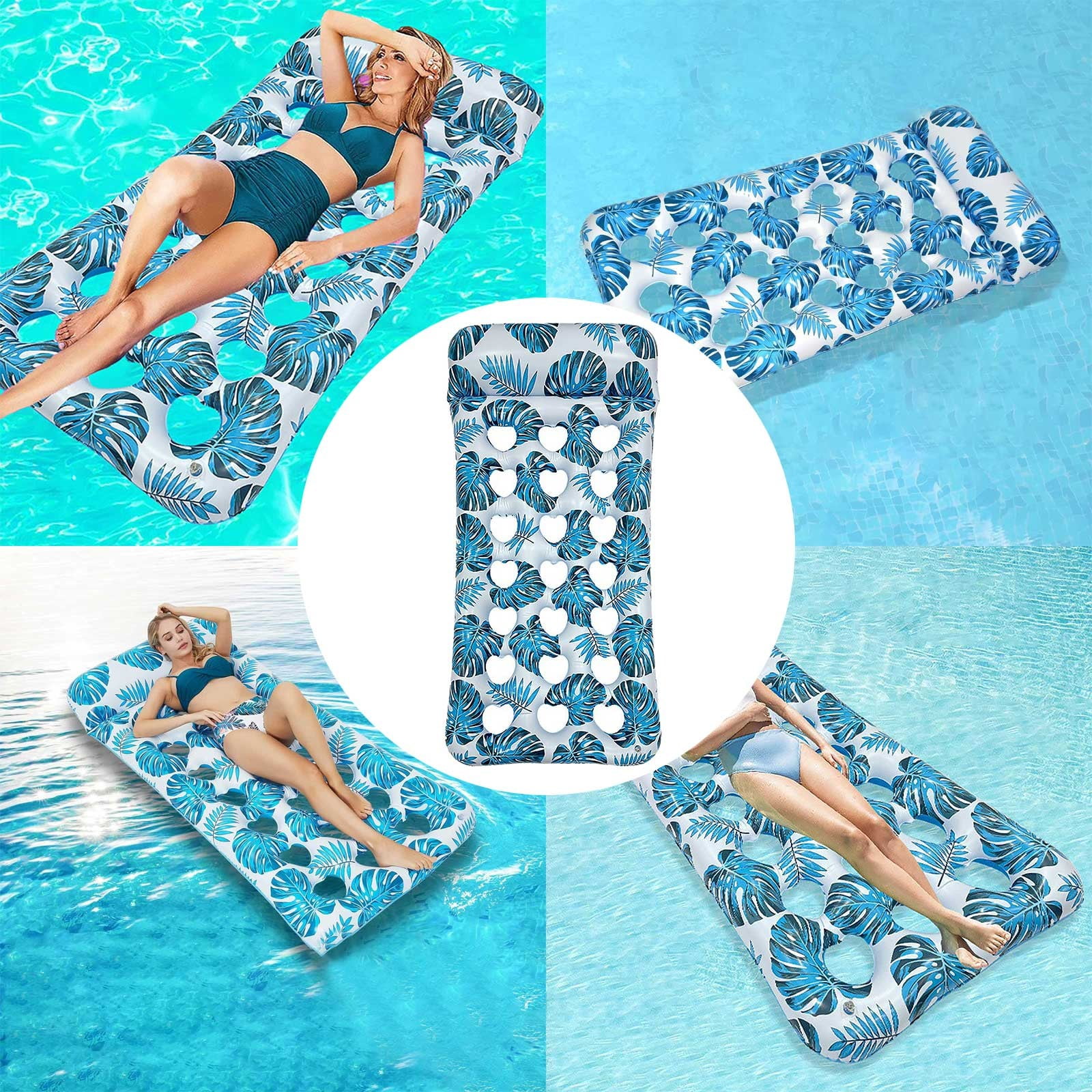 A New Choice For Comfortable Swimming Inflatable Floating Pool Lounger ...