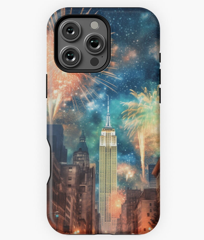 A New Year Celebration Holiday Party Phone Case for iPhone 16 15 14 13 ...