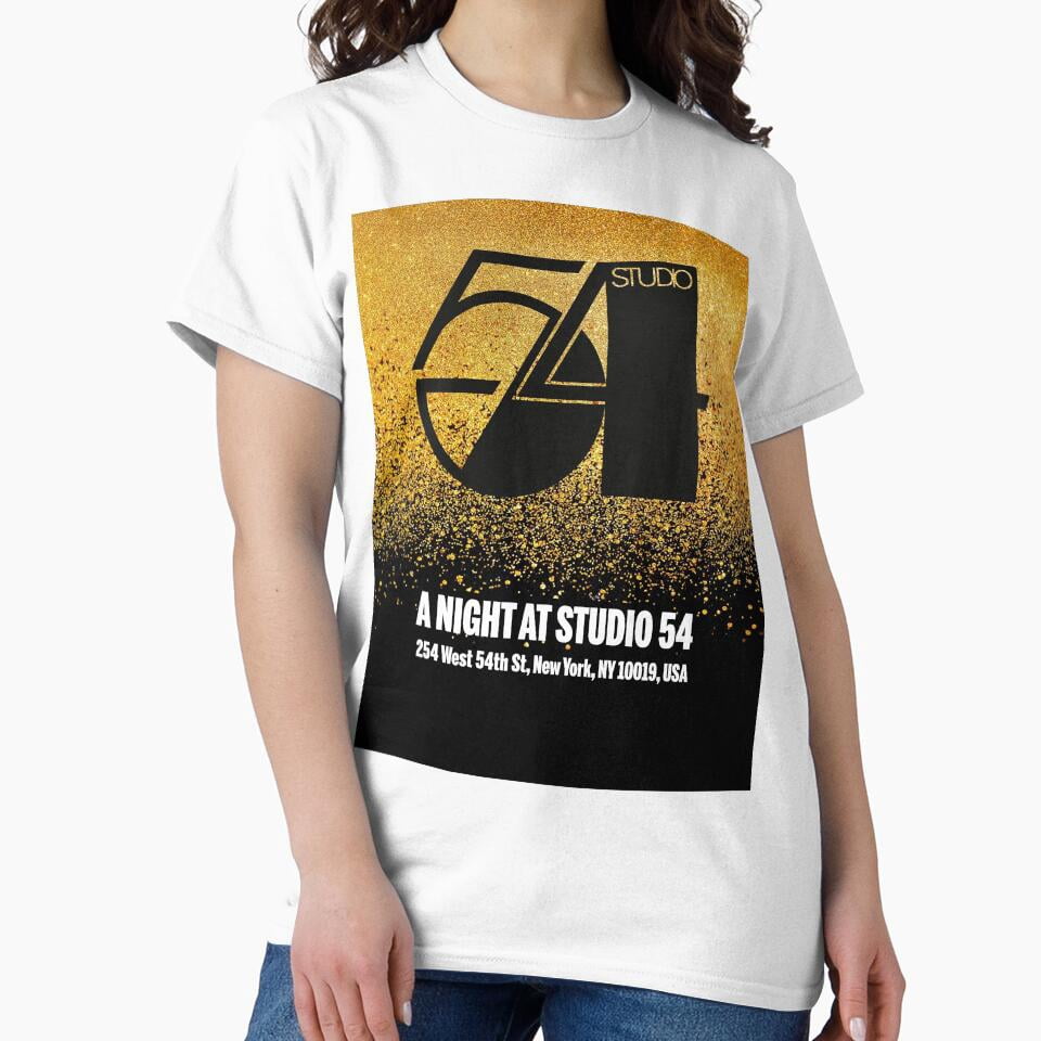 A Night At Studio 54 Disco Club Retro Rave Dance Floor T-Shirt ...