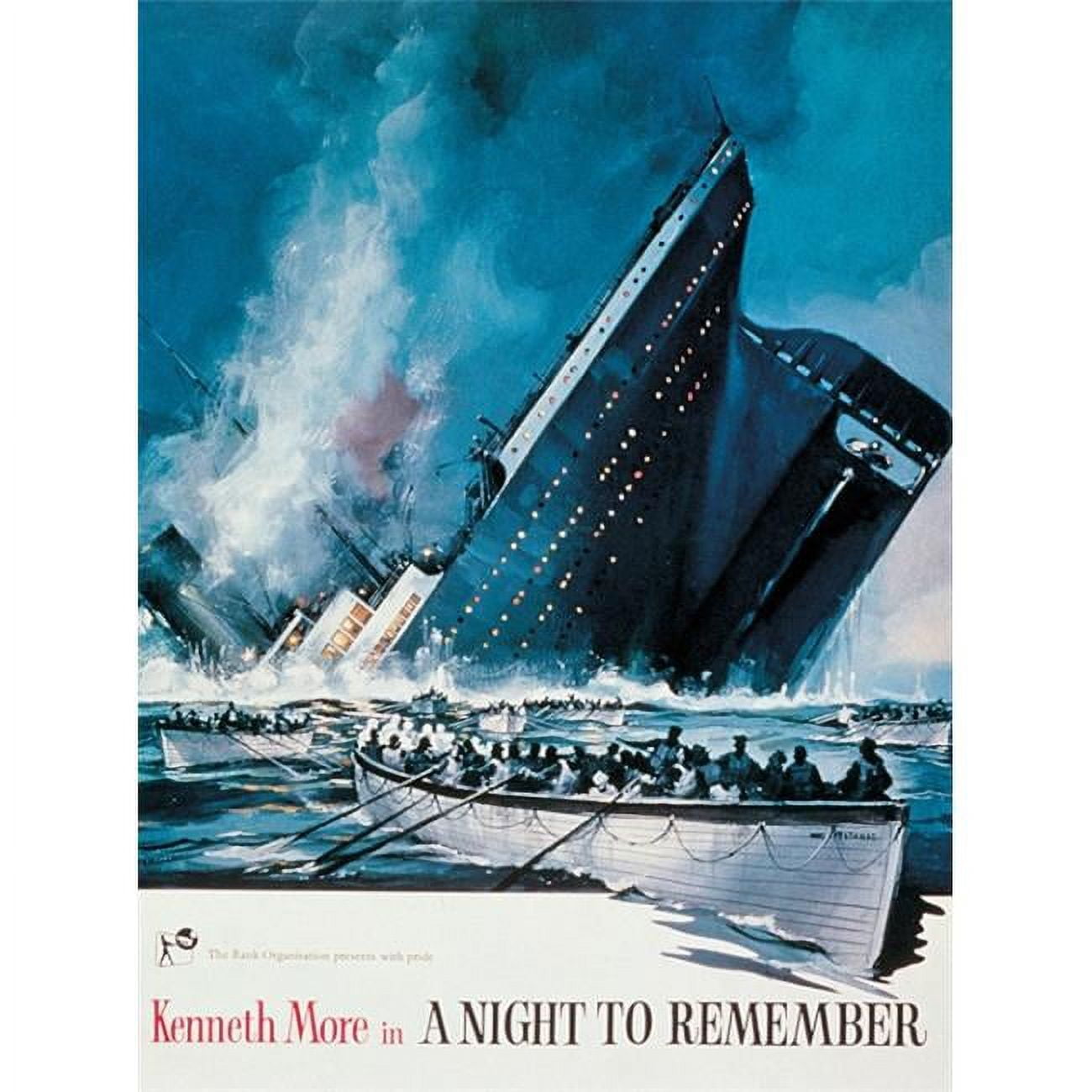 A Night to Remember Movie Poster (11 x 17) - Walmart.com
