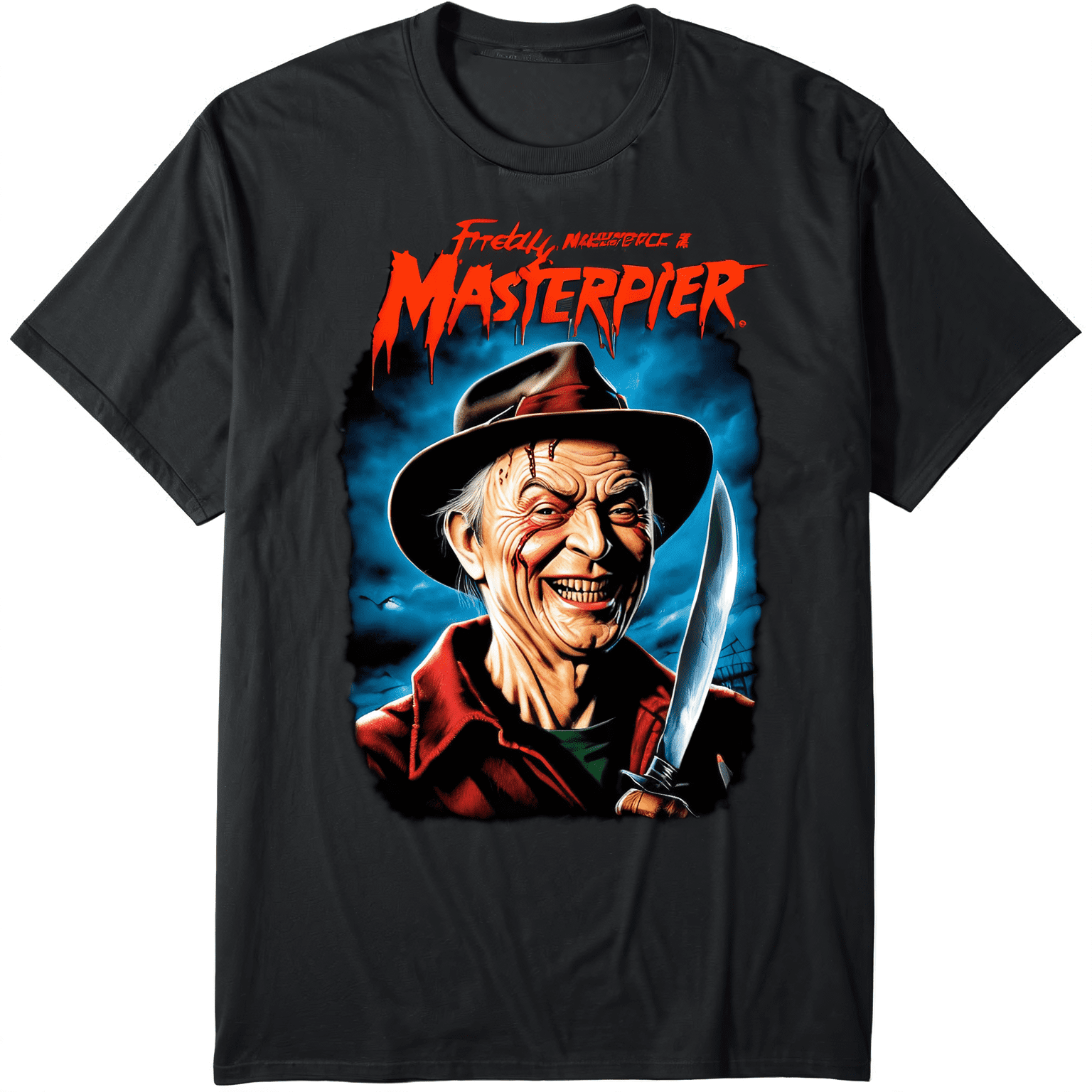 A Nightmare On Elm Street Freddy Poster Fade T-Shirt - Walmart.com
