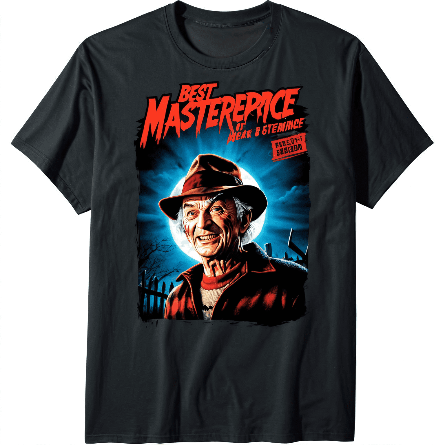 A Nightmare On Elm Street Freddy Poster Fade T-Shirt - Walmart.com