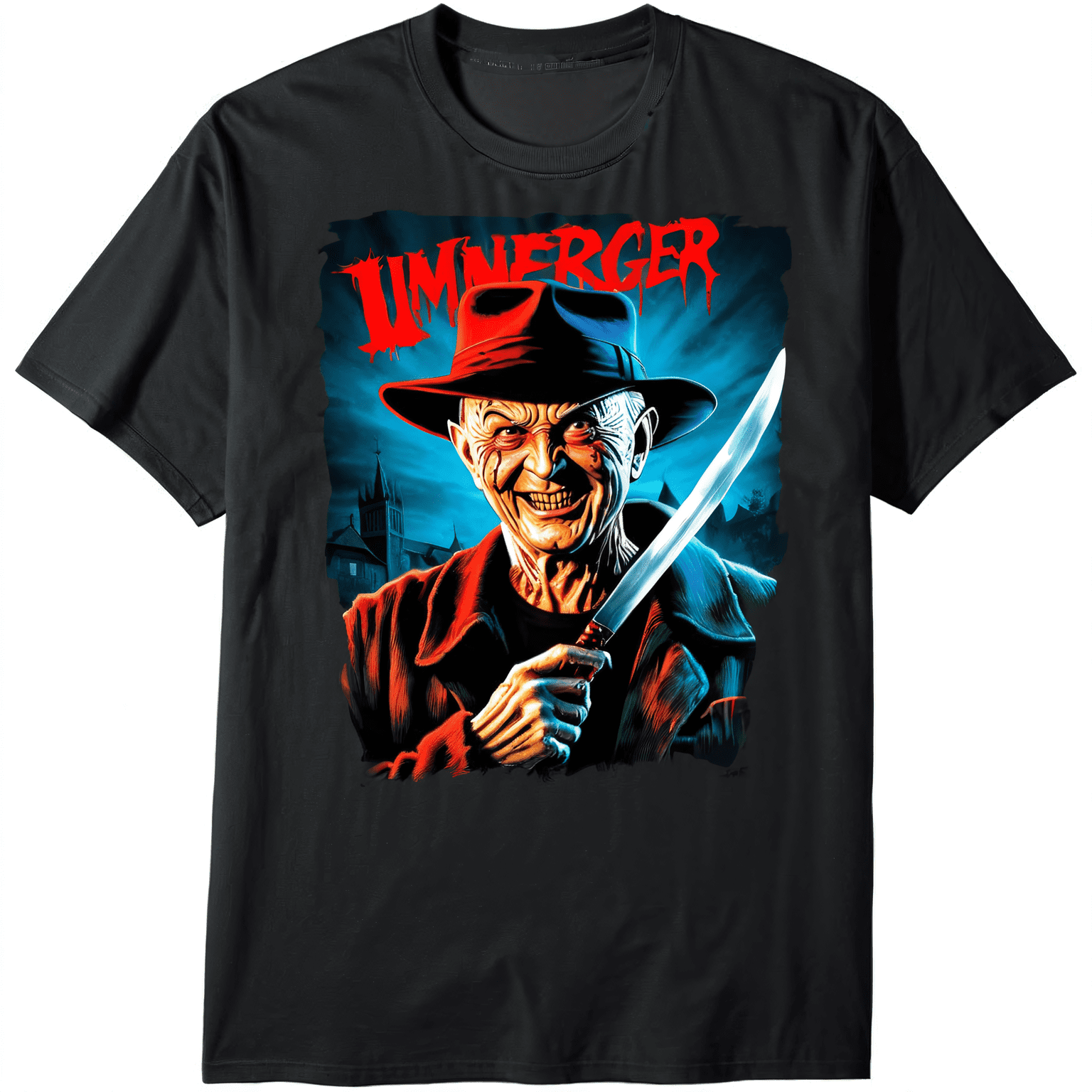 A Nightmare On Elm Street Freddy Poster Fade T-Shirt - Walmart.com