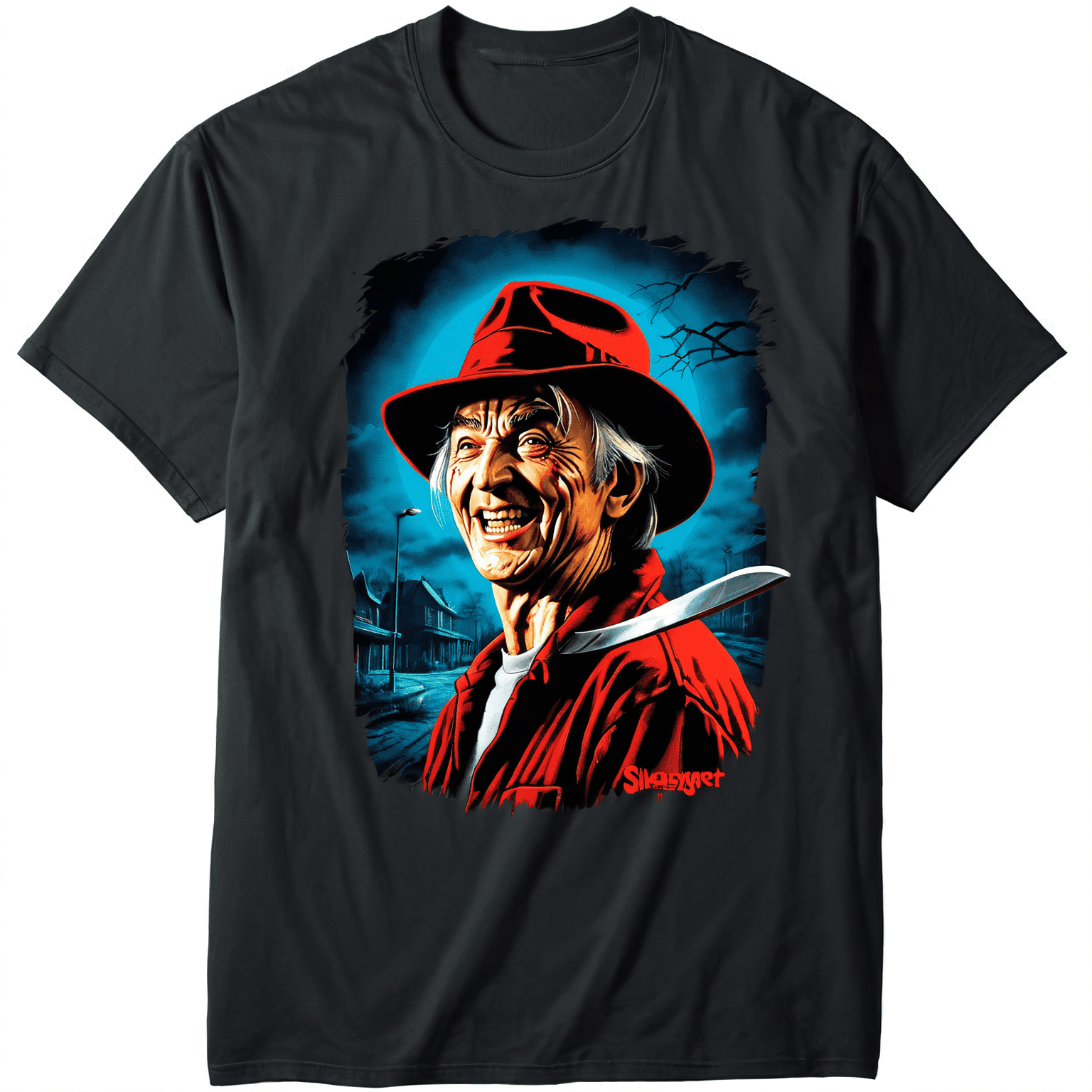 A Nightmare On Elm Street Freddy Poster Fade T-Shirt - Walmart.com