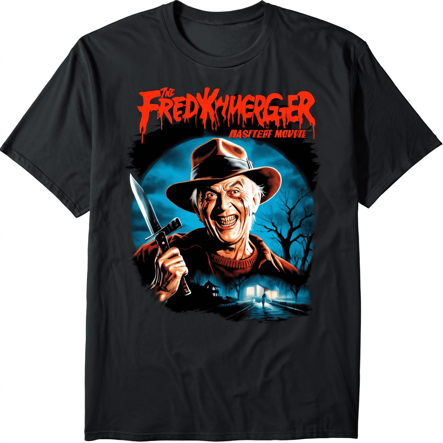 A Nightmare On Elm Street Freddy Poster Fade T-Shirt - Walmart.com