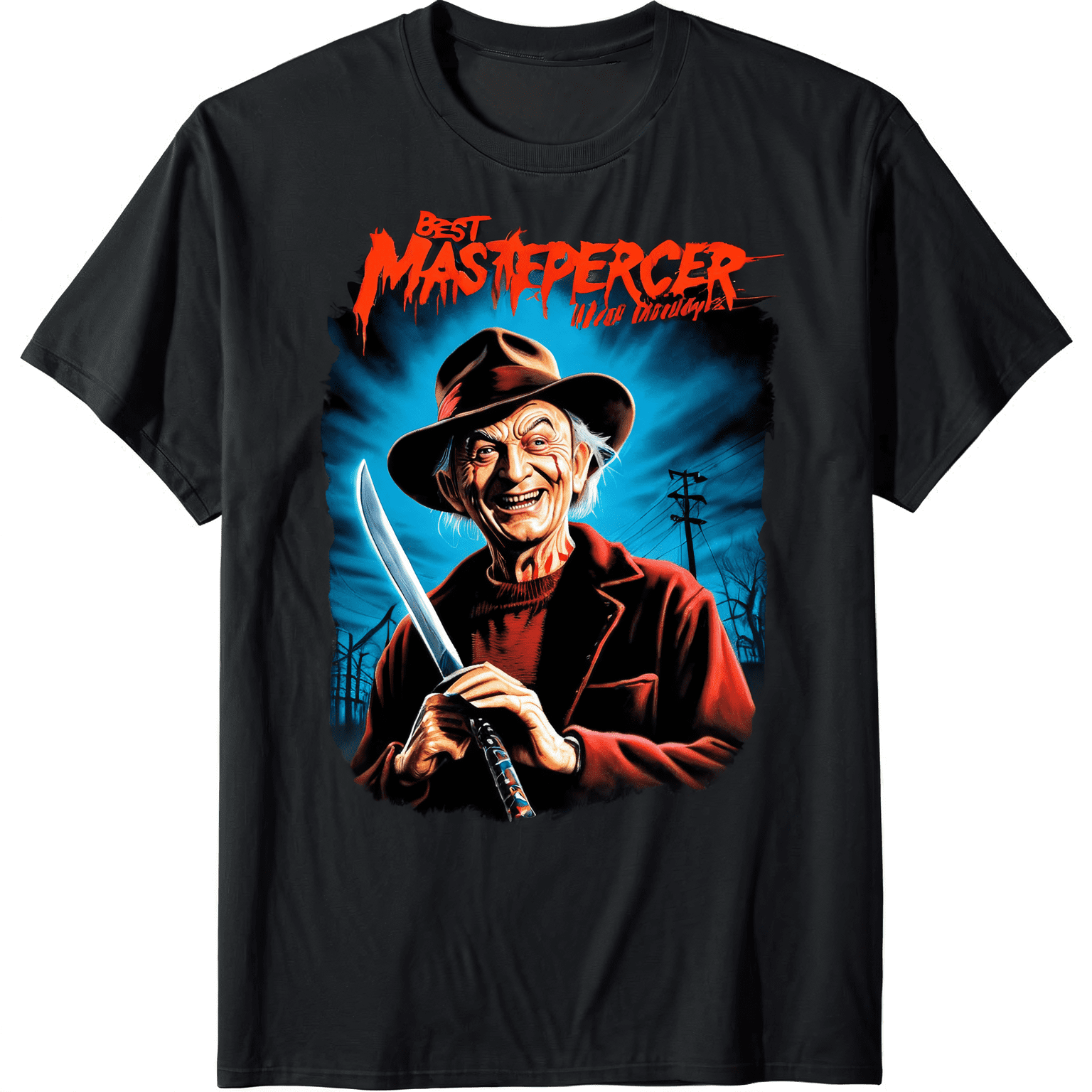 A Nightmare On Elm Street Freddy Poster Fade T-Shirt - Walmart.com
