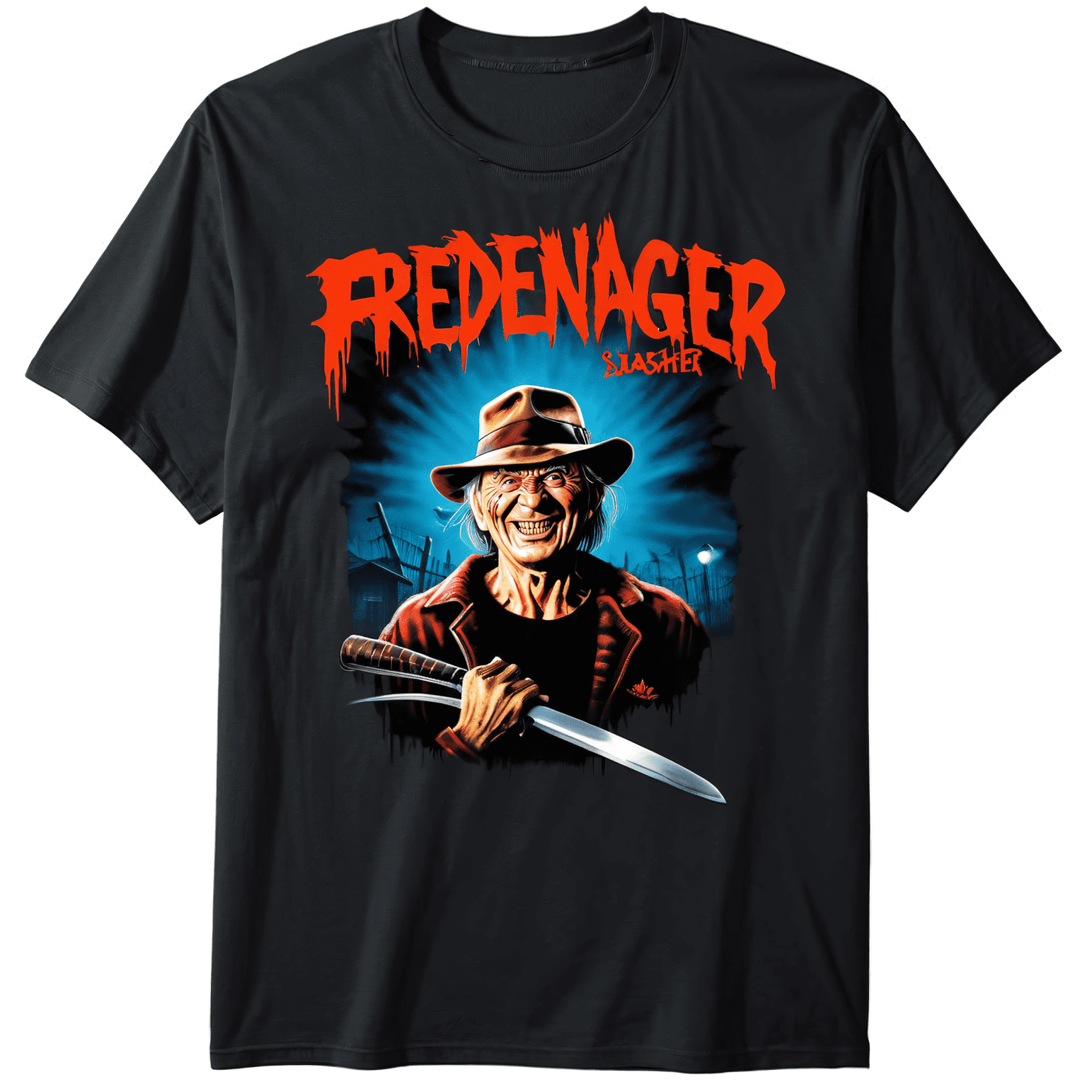A Nightmare On Elm Street Freddy Poster Fade T-Shirt - Walmart.com