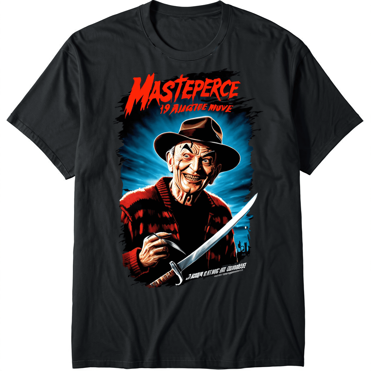 A Nightmare On Elm Street Freddy Poster Fade T-Shirt - Walmart.com