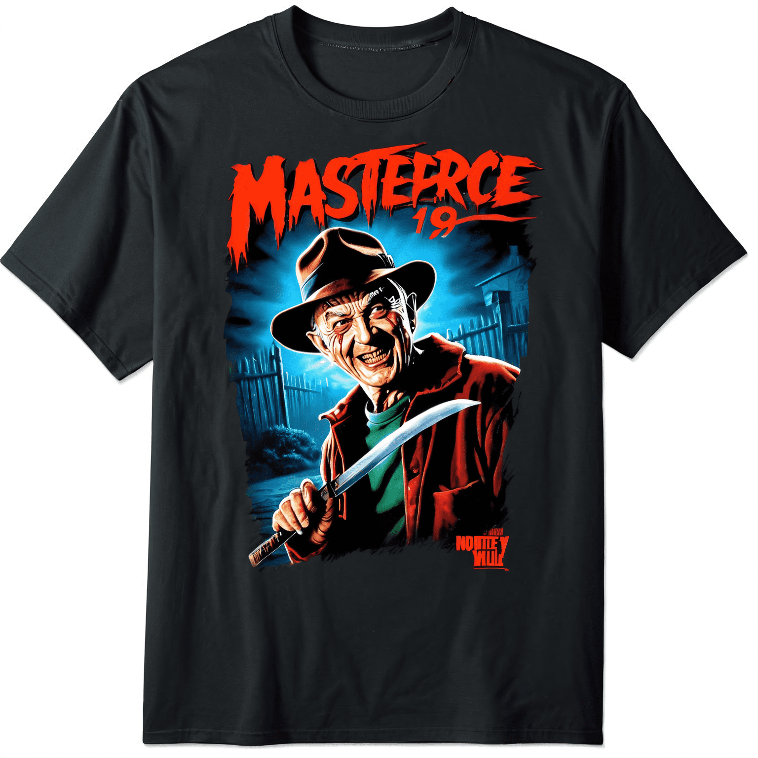 A Nightmare On Elm Street Freddy Poster Fade T-Shirt - Walmart.com