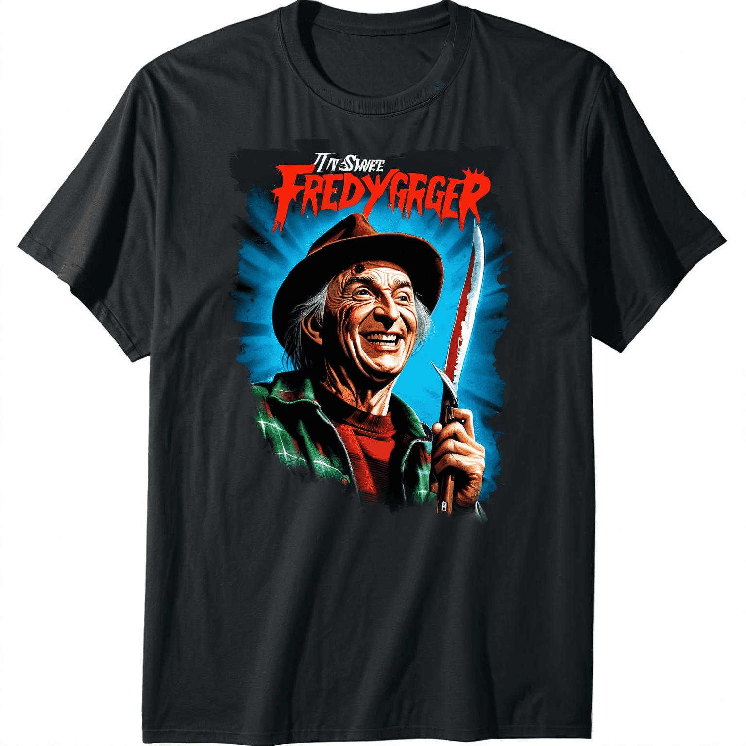 A Nightmare On Elm Street Freddy Poster Fade T-Shirt - Walmart.com