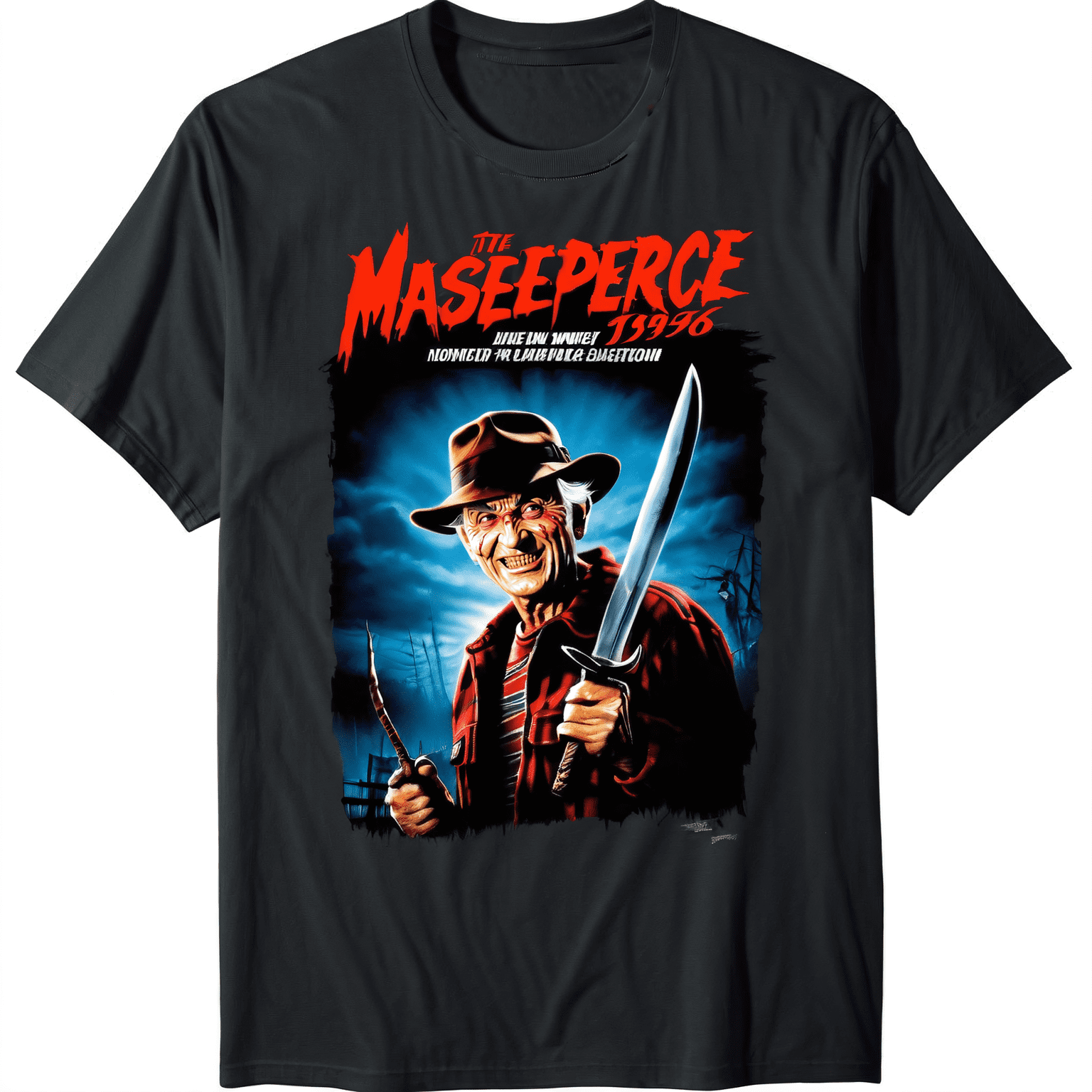 A Nightmare On Elm Street Freddy Poster Fade T-Shirt - Walmart.com