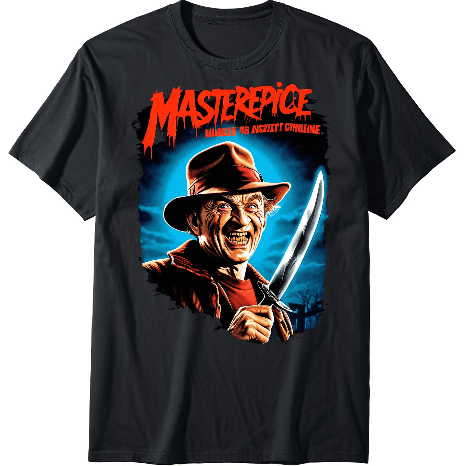A Nightmare On Elm Street Freddy Poster Fade T-Shirt - Walmart.com