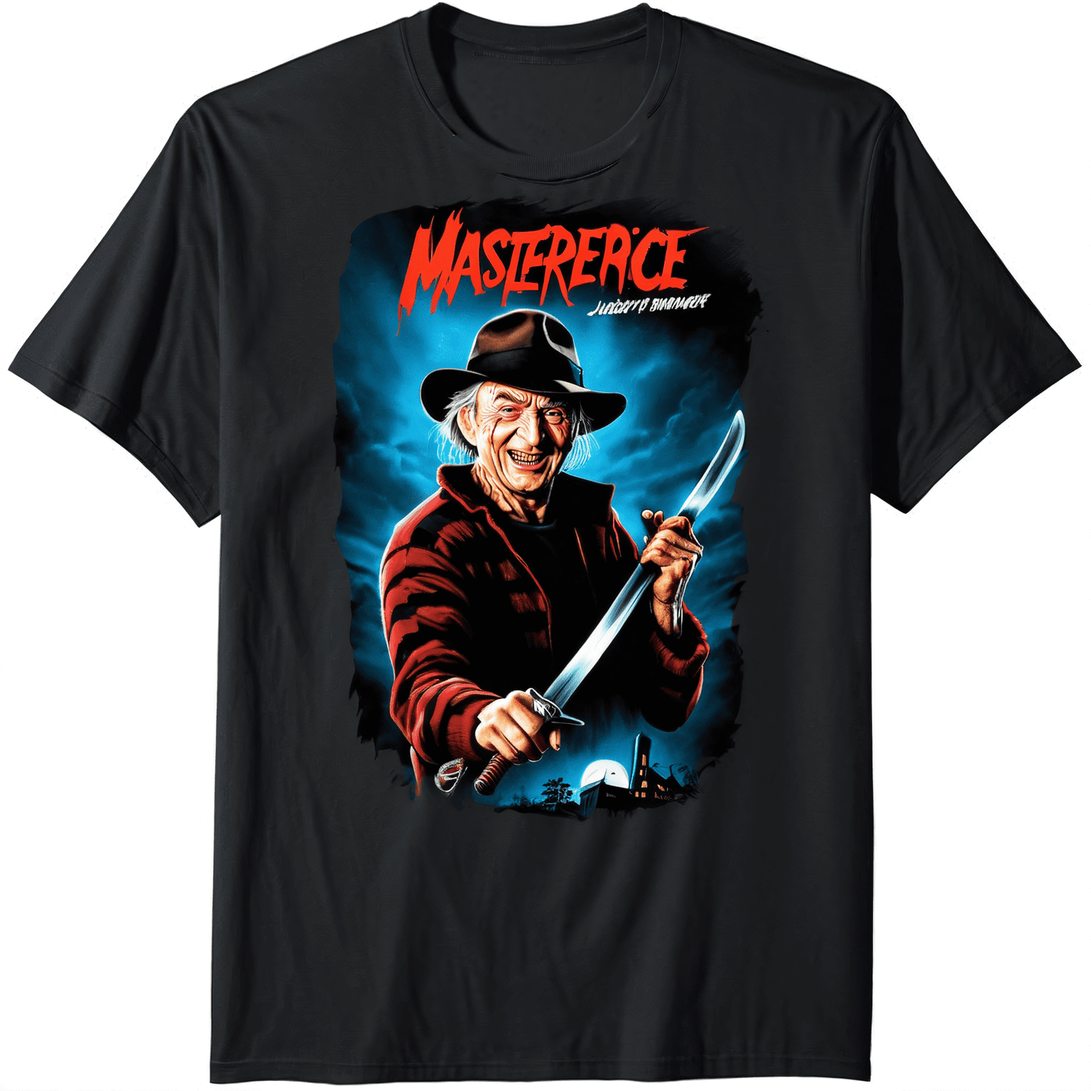 A Nightmare On Elm Street Freddy Poster Fade T-Shirt - Walmart.com