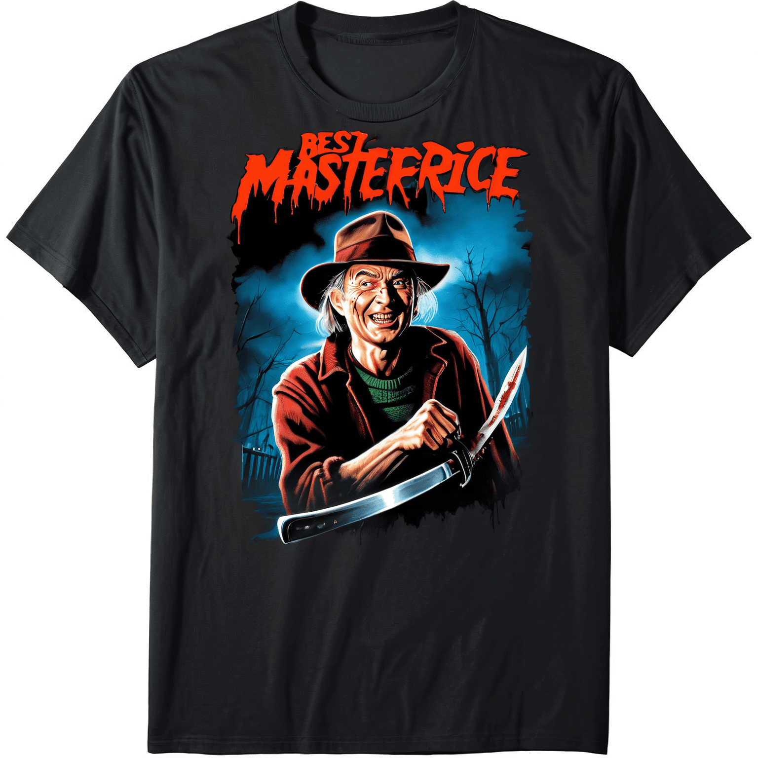 A Nightmare On Elm Street Freddy Poster Fade T-Shirt - Walmart.com