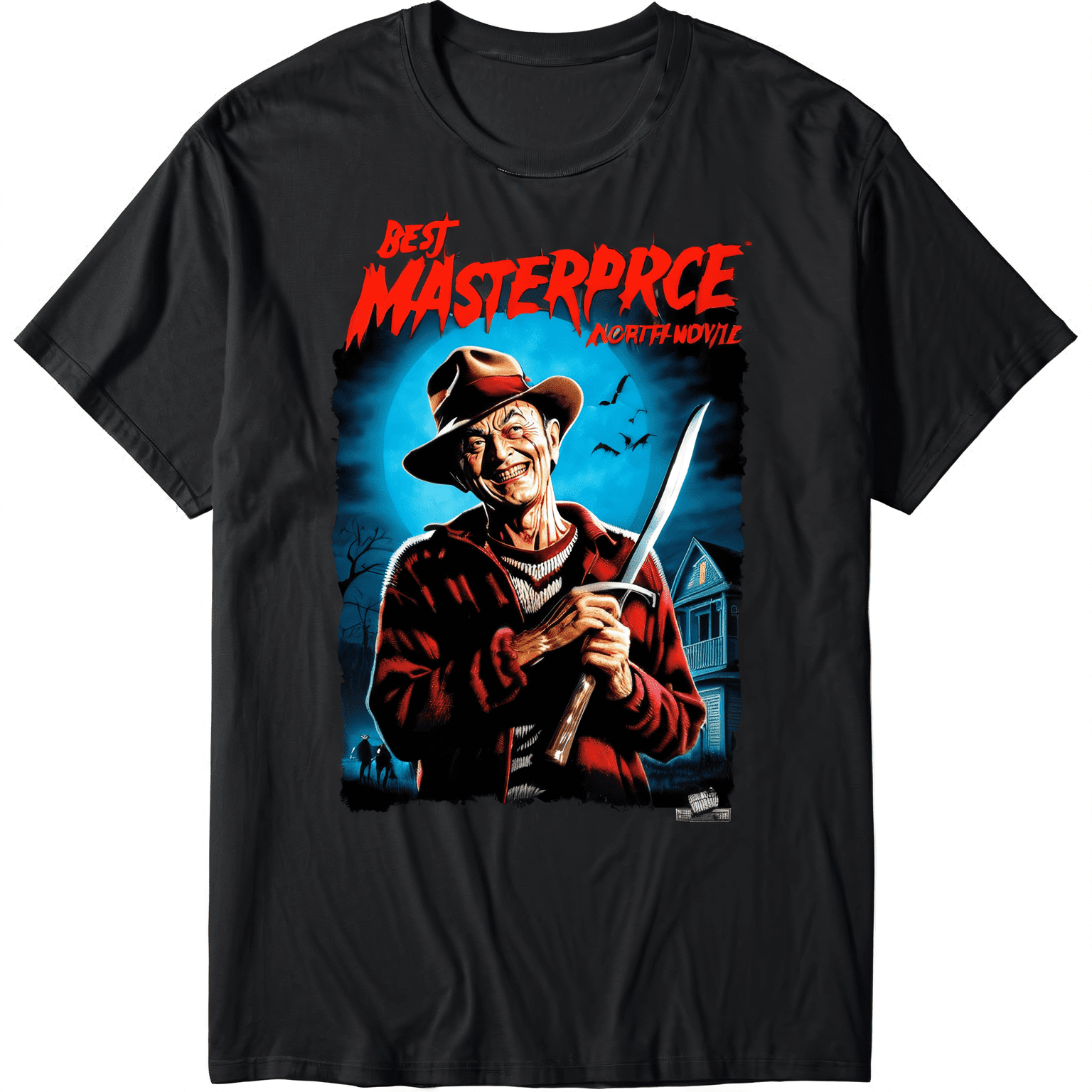 A Nightmare On Elm Street Freddy Poster Fade T-Shirt - Walmart.com