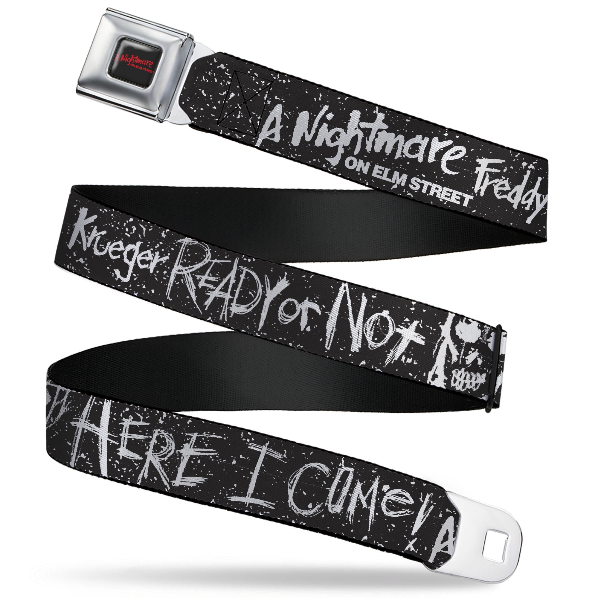A Nightmare on Elm Street Belt, Seatbelt Buckle Belt, A Nightmare On ...