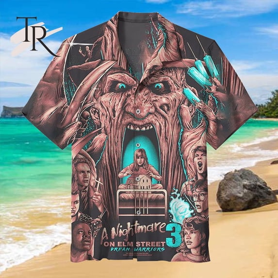 A Nightmare on Elm Street Unisex Hawaiian Shirt - Walmart.com