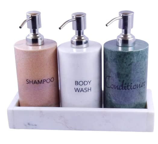 A ONE DESIGN Bathroom Soap Dispenser Bathroom Marble Stone Luxury ...