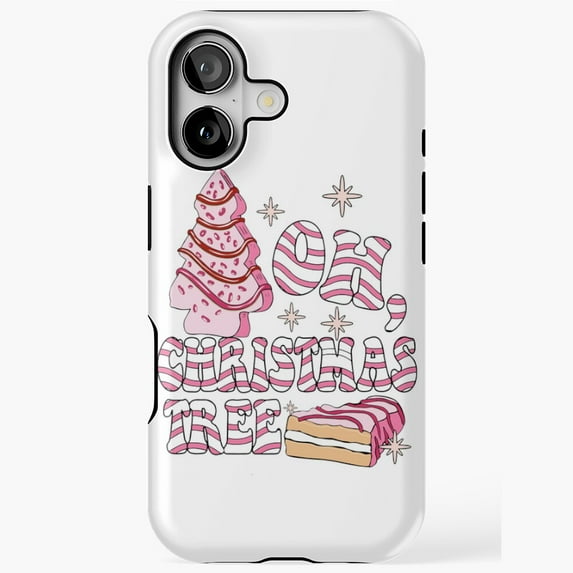 A Oh Christmas Tree Art Protective Case for iPhone 11 12 13 14 15 16 17 ...