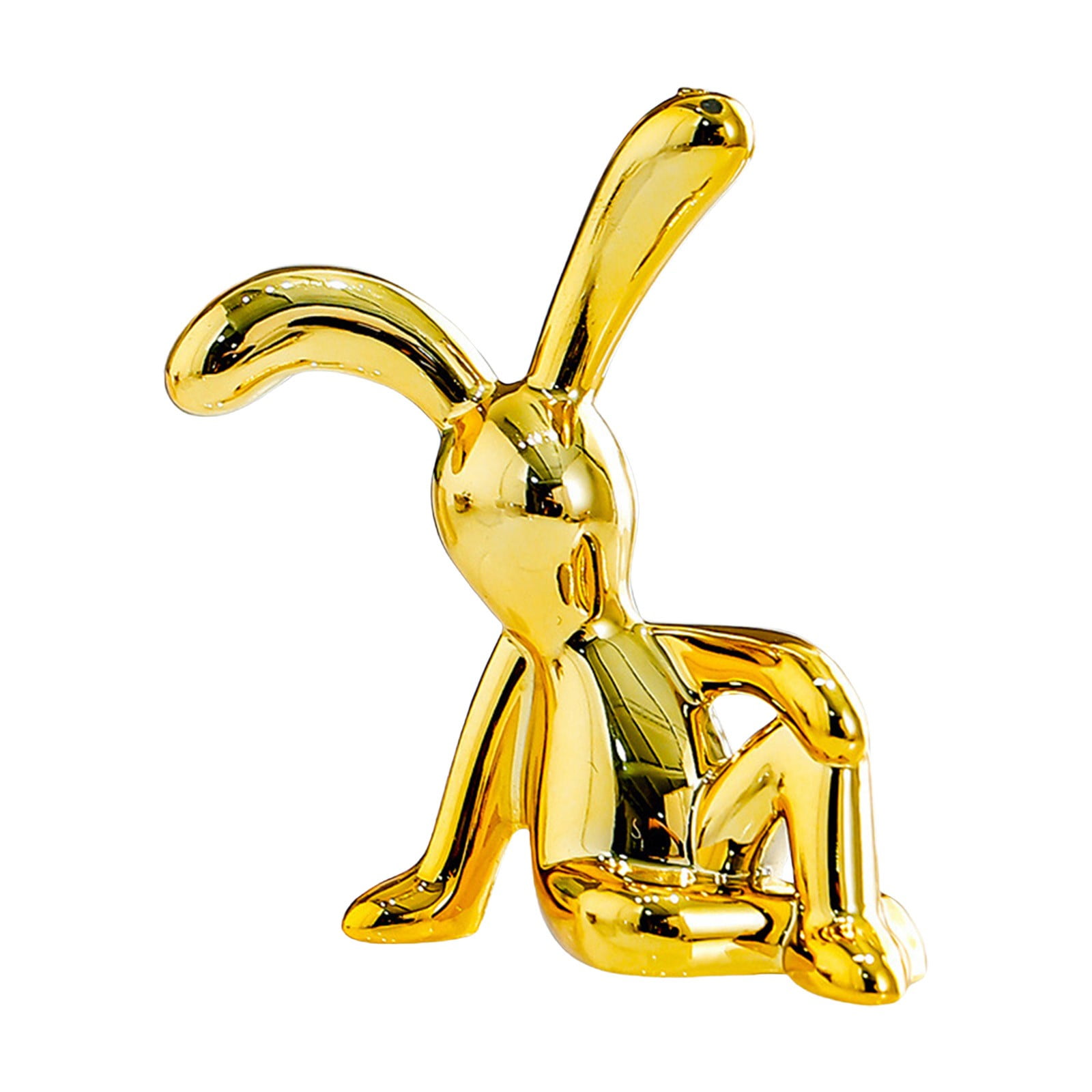 A Originality Rabbit Crafts With Embellishment Electroplating Household ...