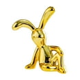 A Originality Rabbit Crafts With Embellishment Electroplating Household ...