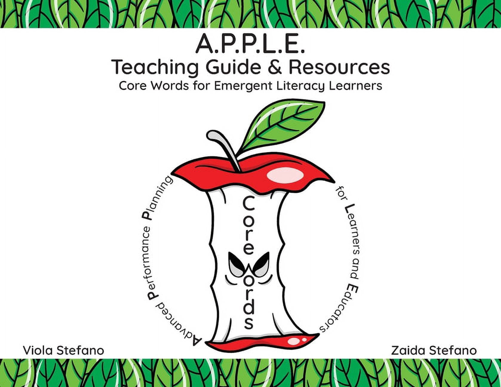 A.P.P.L.E. Teaching Guide & Resources: Core Words for Emergent Literacy ...