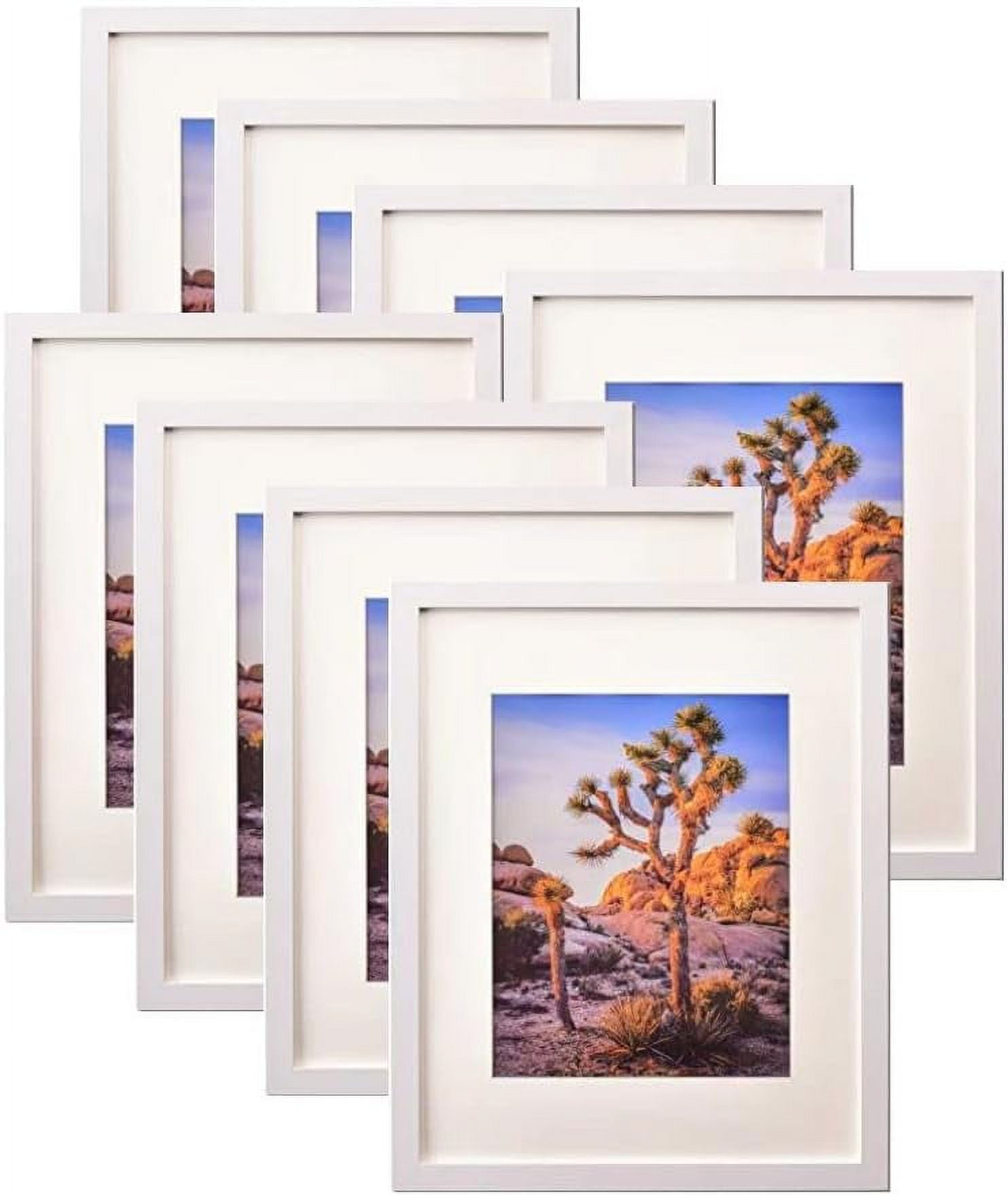 A PLUS MAX Large Glass 16x20 Picture Frame, Display 11x14 Photos with ...