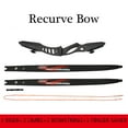 A Pair 60" Archery Recurve Bow ILF Limbs 20lbs for Hunting Shooting ...