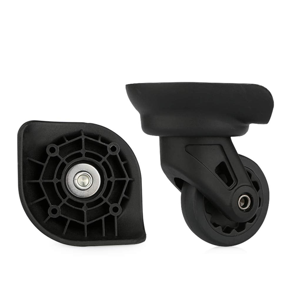 A Pair (DL-W141#) Mute Connected Spinner Wheels for Replacement Luggage ...