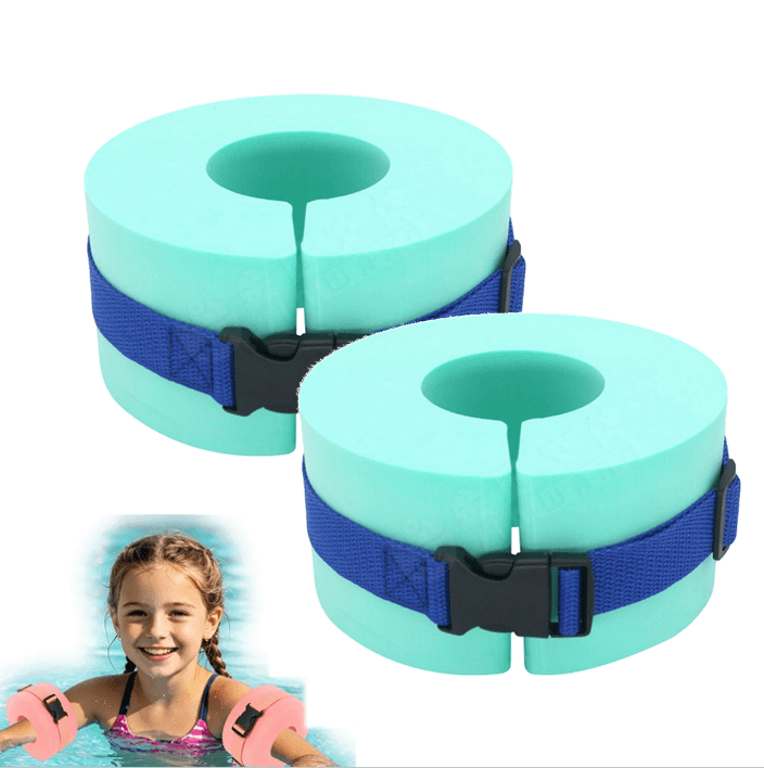 A Pair Foam Swim Aquatic Cuff Water Aerobics Float Fitness Exercise ...