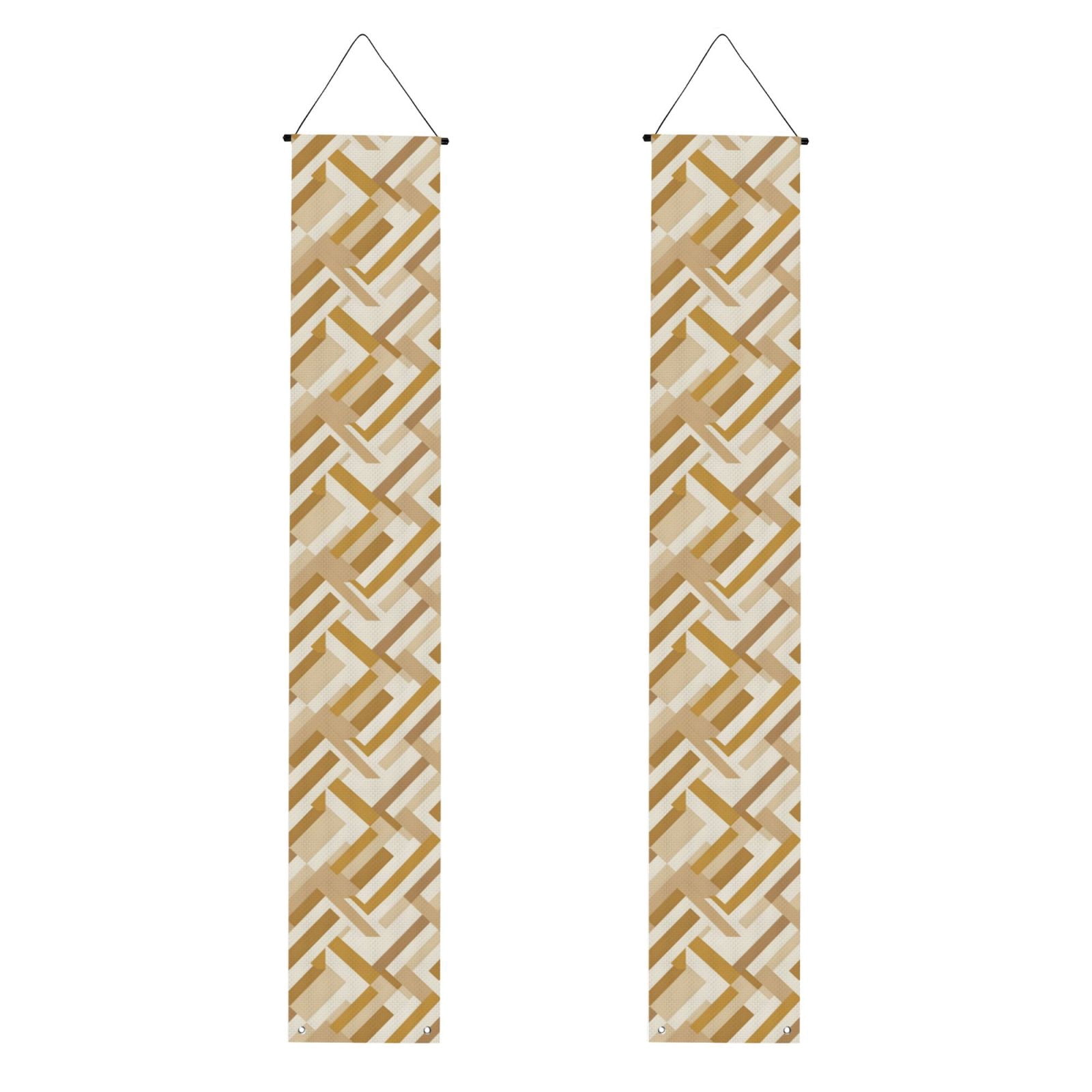 A Pair Of Decorative Banners 70.9×11.8in Can Be Reused And Easily ...