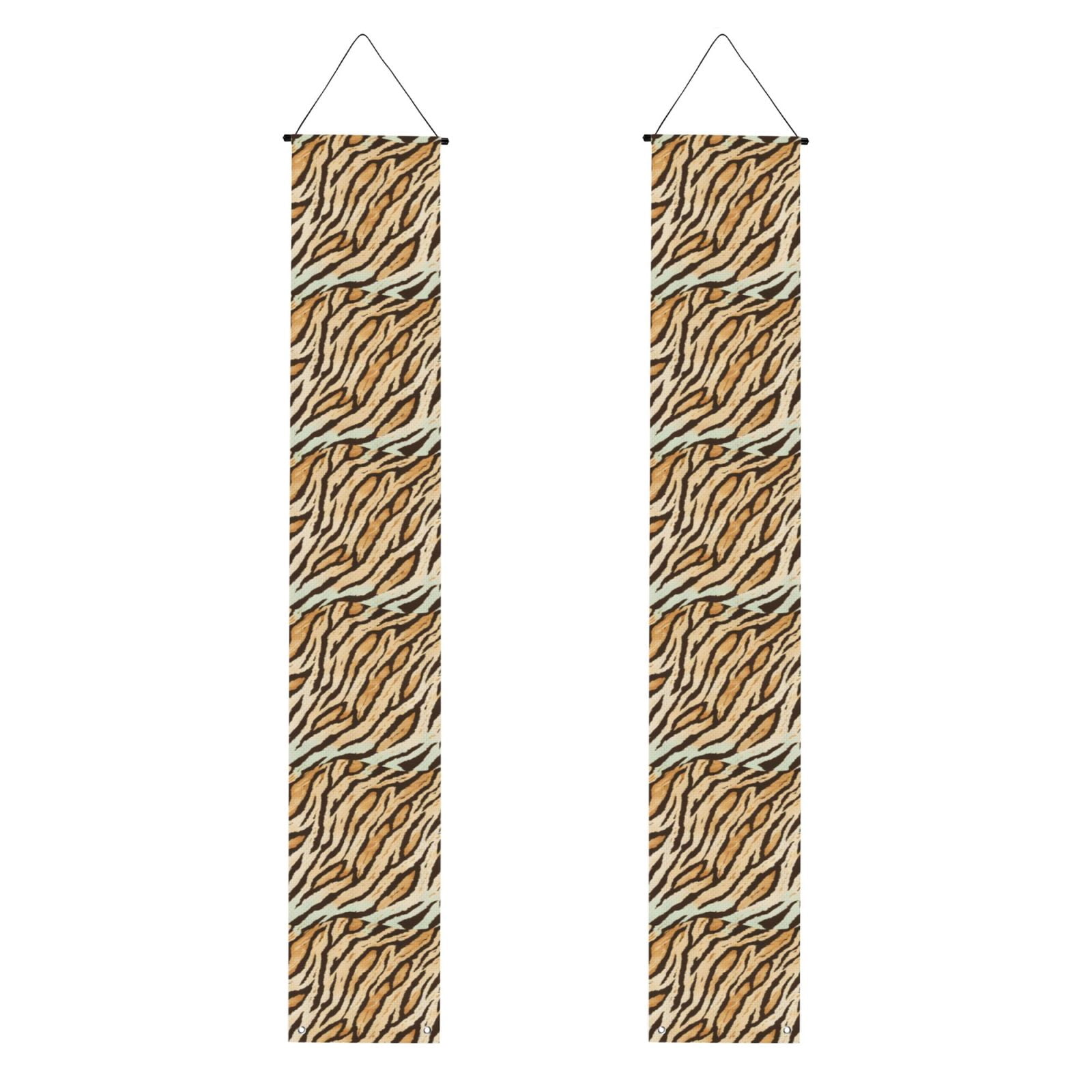 A Pair Of Decorative Banners 70.9×11.8in Can Be Reused And Easily ...