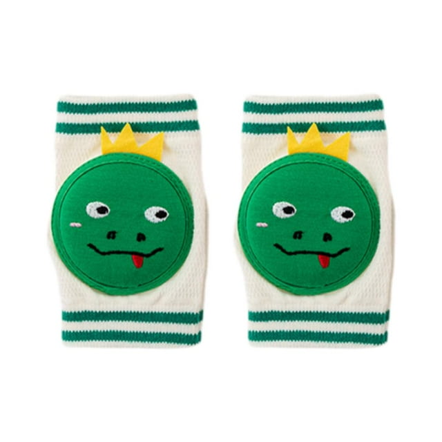 A Pair Of Green Frog Children'S Leg Guards And Elbow Guards Mesh Thin ...