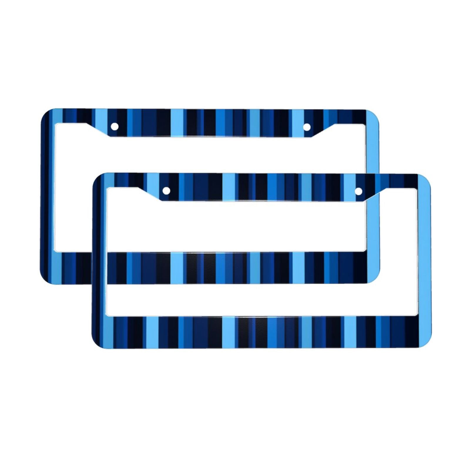 A Pair Of License Plate Frame Sunscreen Corrosion Resistant Rust 12.3×6 ...