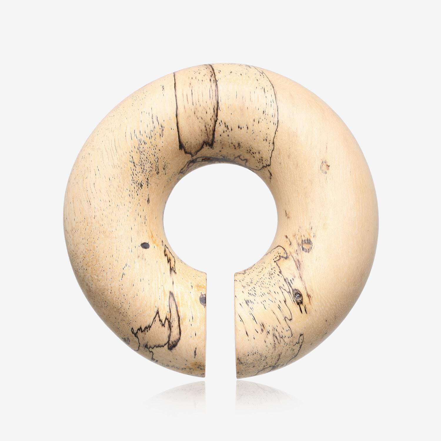 A Pair Of Old Tamarind Wood Hoop Hanger Plug - Walmart.com