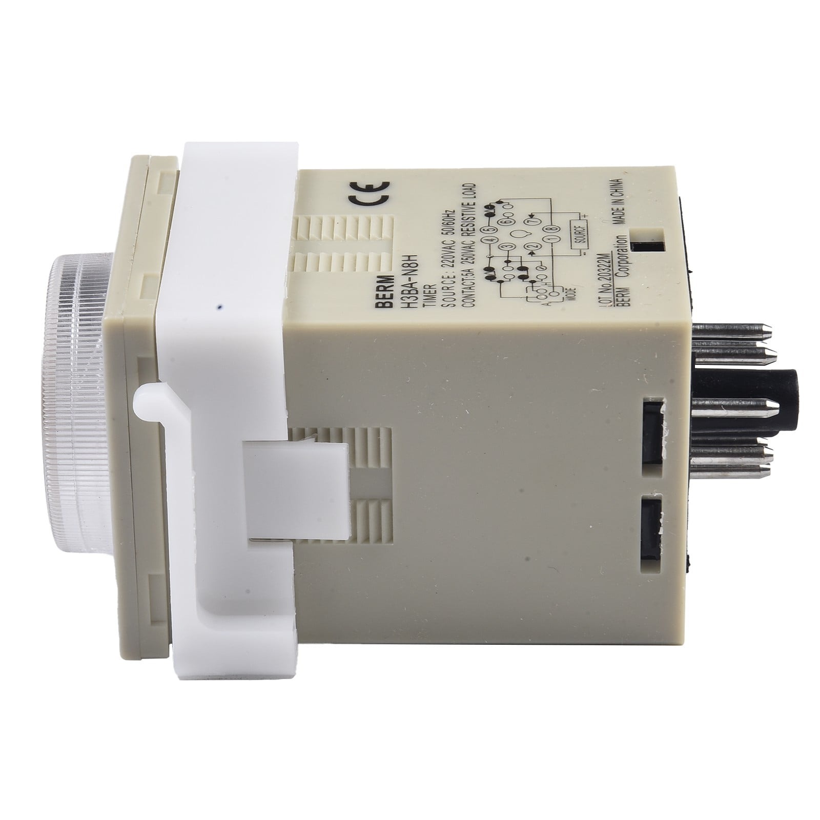 NEW H3BA-N8H 220VAC MULTIFUNCTIONAL SOLID STATE TIMER RELAY 8PIN 50 ...