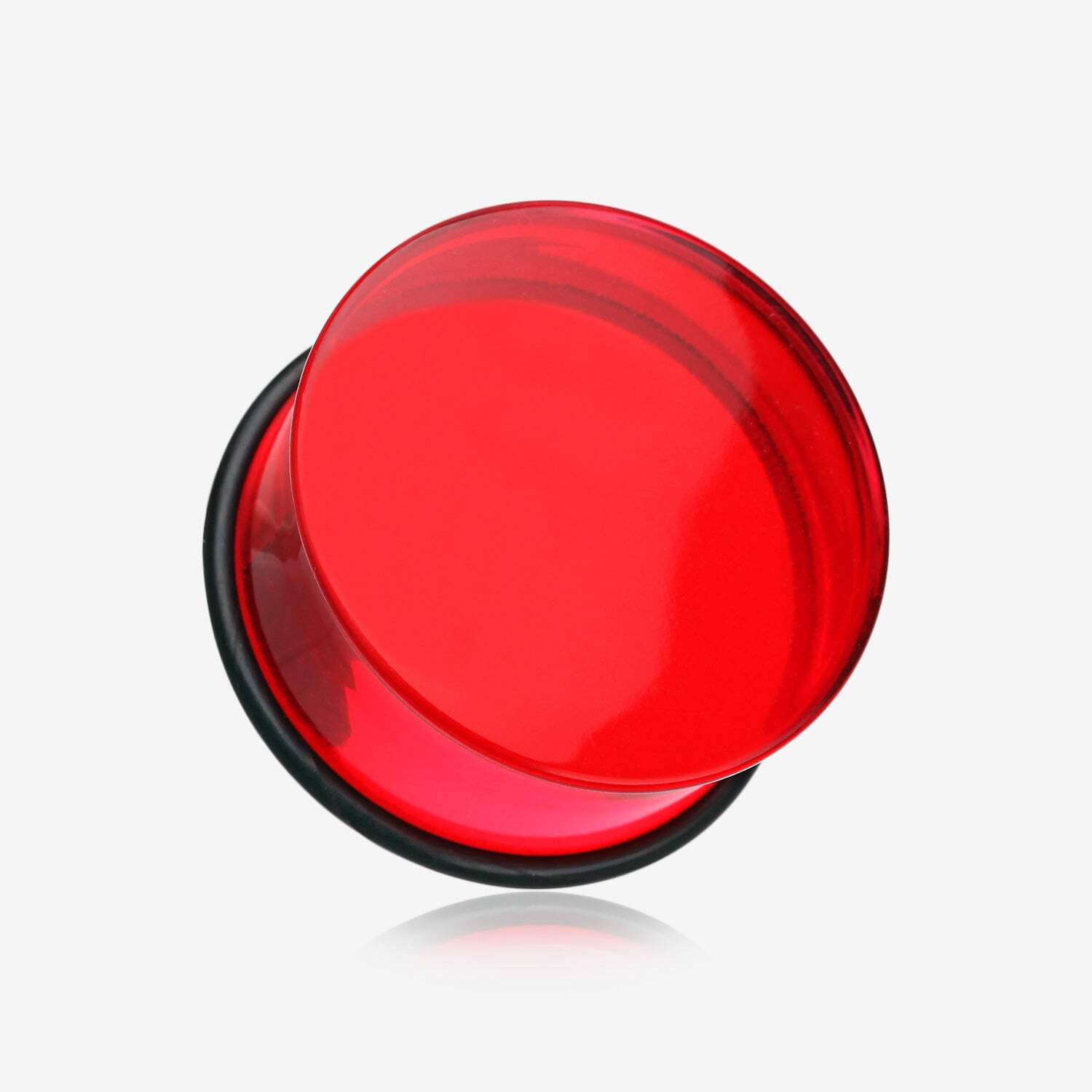A Pair of Basic UV Acrylic Single Flared Ear Gauge Plug - Walmart.com
